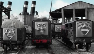 Devious Diesel the Evil Diesel | Stories From Sodor Wikia | Fandom