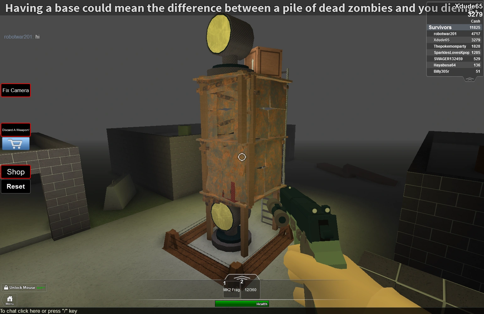 User blog:WikiaMaster123/Easy Build - Sniper Tower | Stranded On Earth ...