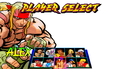 Street Fighter III/Characters/CharSelect | Street Fighter Sprites Wikia ...