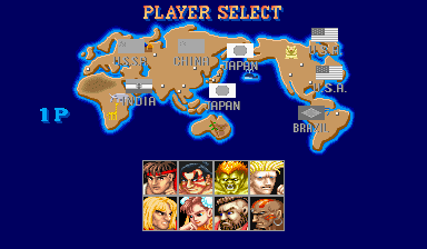Street Fighter II: The World Warrior/Characters/CharSelect | Street ...