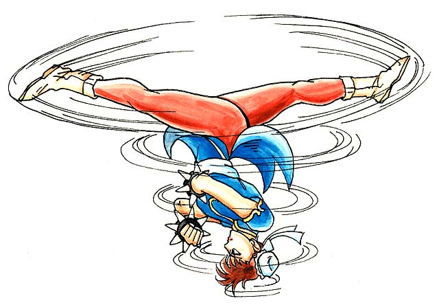 Imagen - Chun-Li Spinning Bird Kick SFII artwork.png | Street Fighter ... Imagen - Chun-Li Spinning Bird Kick SFII artwork.png | Street Fighter ...