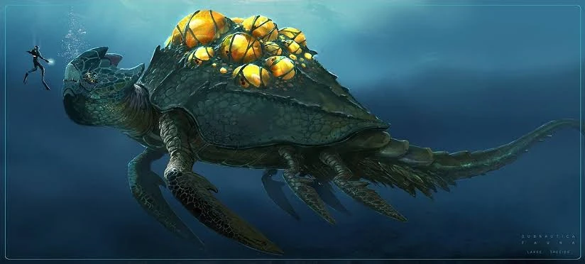 Titan Gaso-turtle Leviathan | Ultimate Subnautica FF Pack Wiki | Fandom