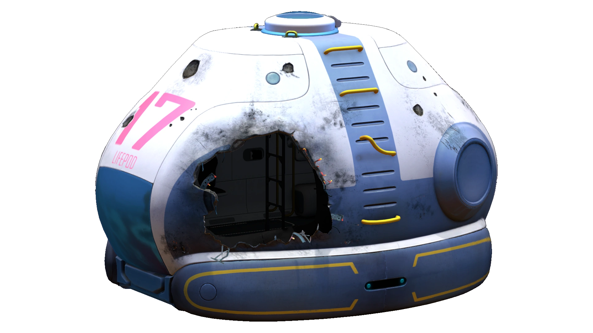 Zniszczone kapsuły ratunkowe | Subnautica Wiki | Fandom