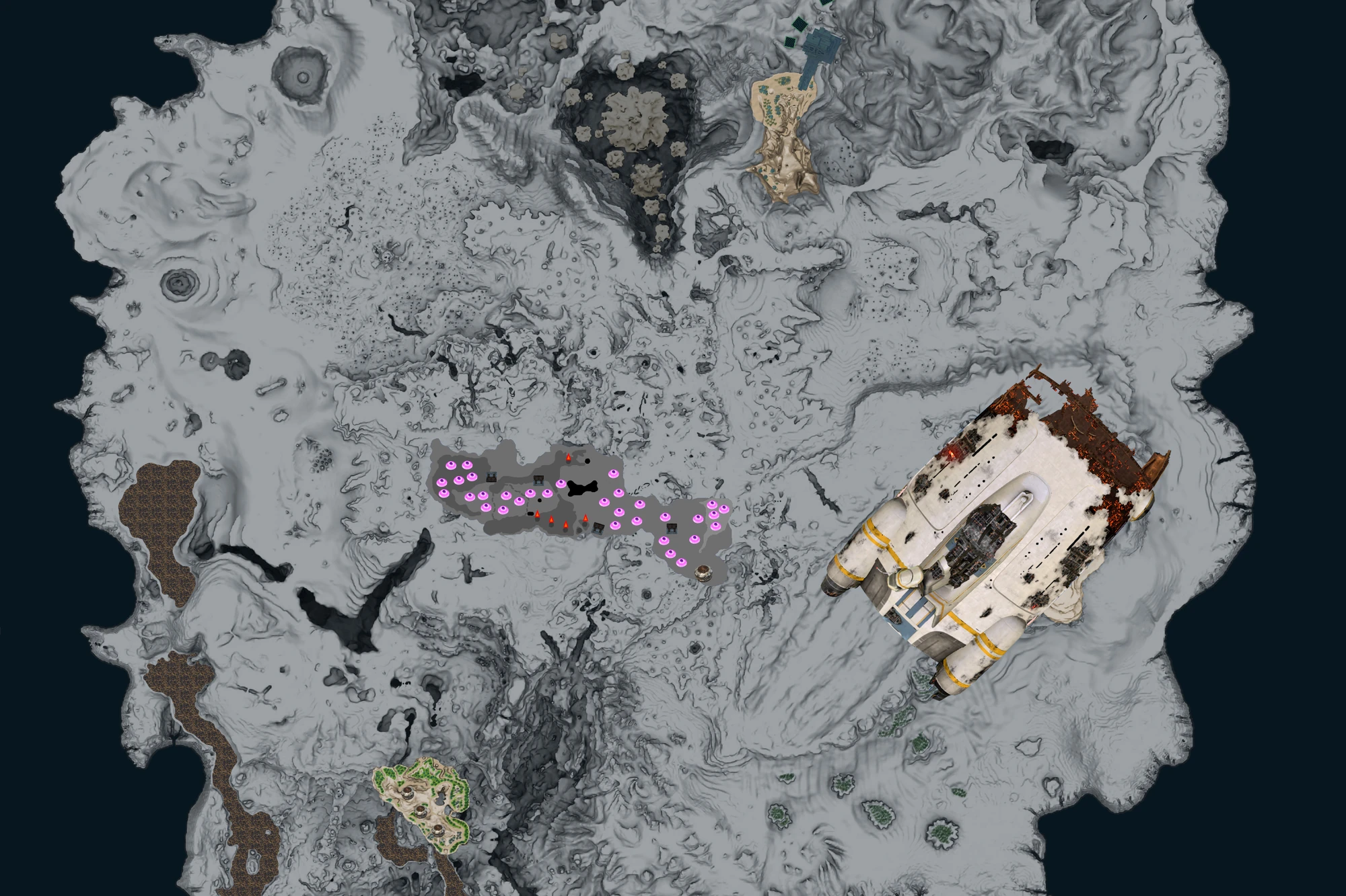 Image - MAP Jellyshroom Cave v2.jpg | Subnautica Wiki | FANDOM powered ...