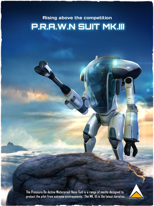 Image - Poster Prawnsuit 1 Full.png | Subnautica Wiki | FANDOM powered ...