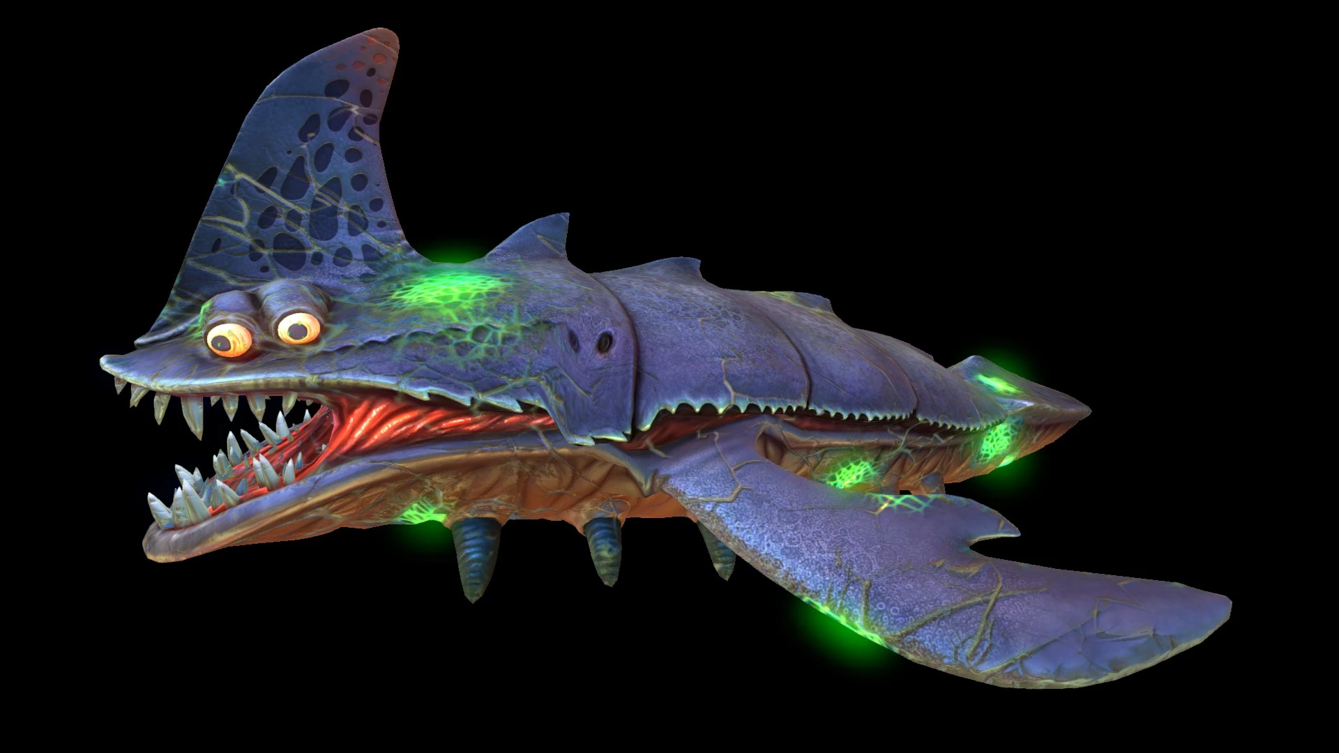 Image - Infected Sand Shark (Black).jpg | Subnautica Wiki | FANDOM ...
