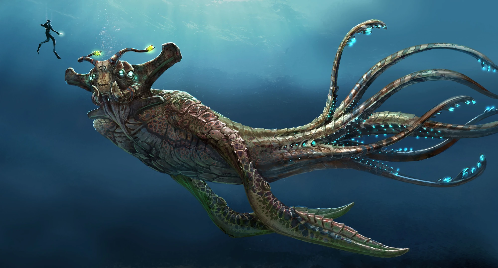 Image - Sea Emperor Concept Hi Res.jpg | Subnautica Wiki | FANDOM ...