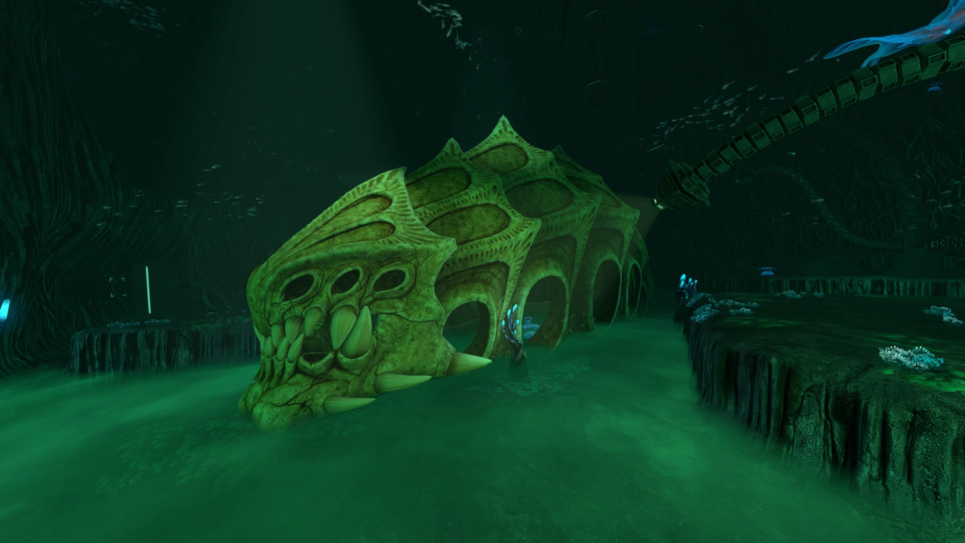 Image - LRGC Cache Cave Skeleton.png | Subnautica Wiki | FANDOM powered ...
