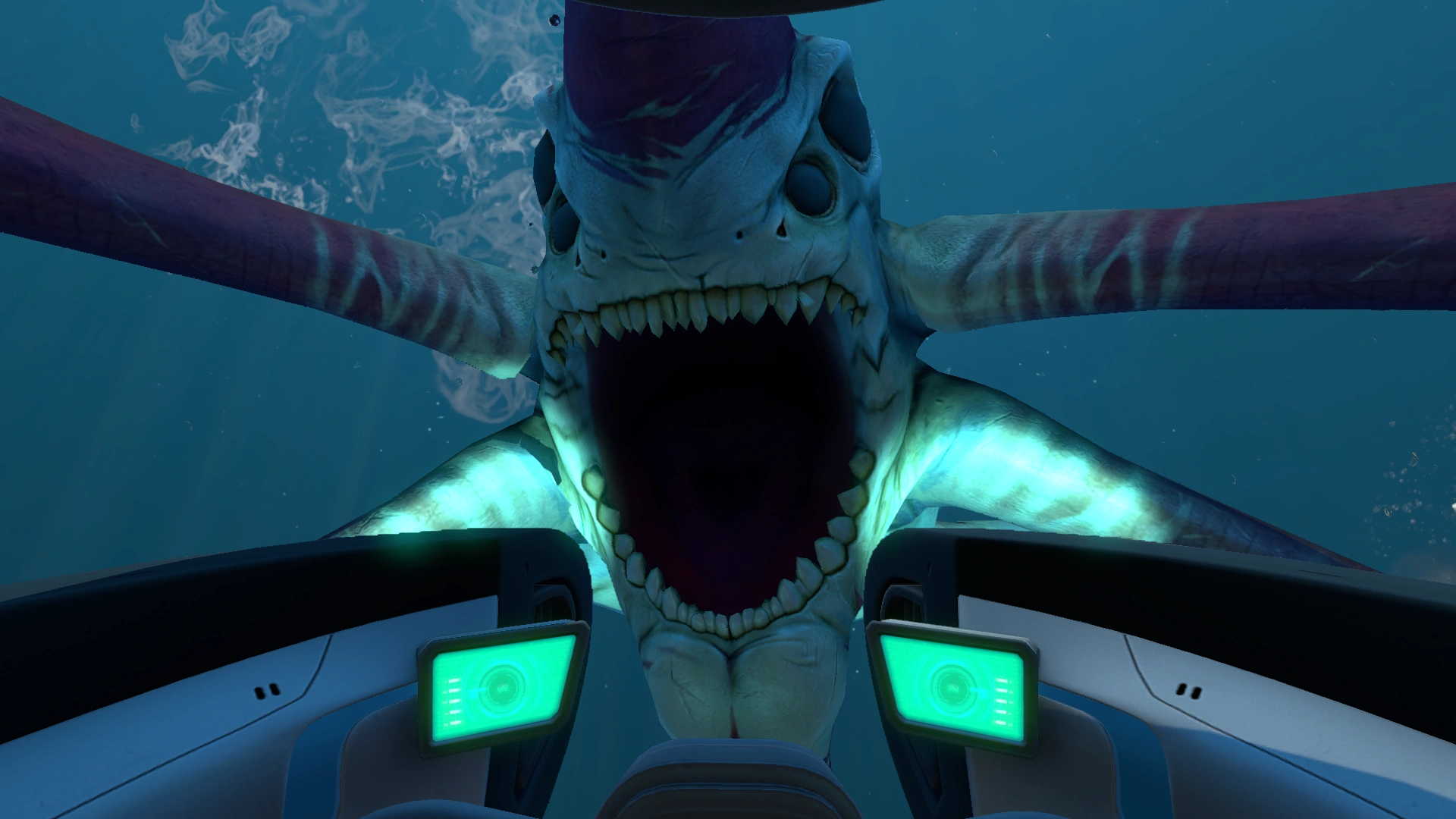Image - Reaper Seamoth Attack Interior View New.png | Subnautica Wiki ...