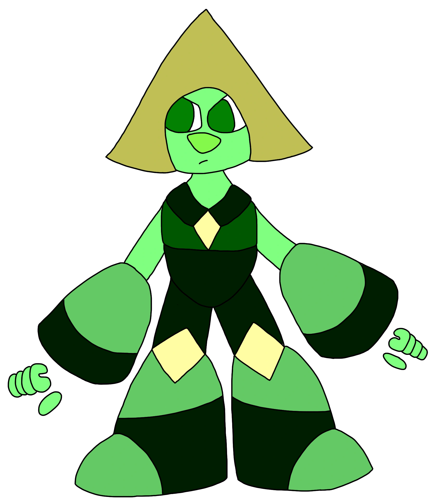 Bastard Emerald (Marshy) | Steven Universe Fanon Wikia | FANDOM powered ...