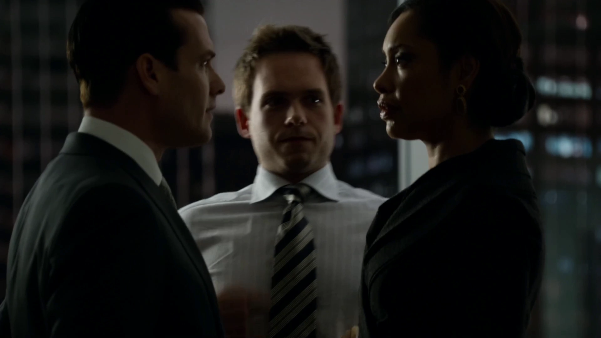 Image - S01E04P29 Harvey Mike Jessica.png | Suits Wiki | FANDOM powered ...