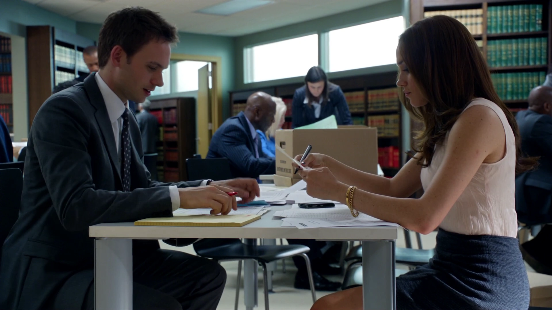 Image - S01E08P04 Mike Rachel.png | Suits Wiki | FANDOM powered by Wikia