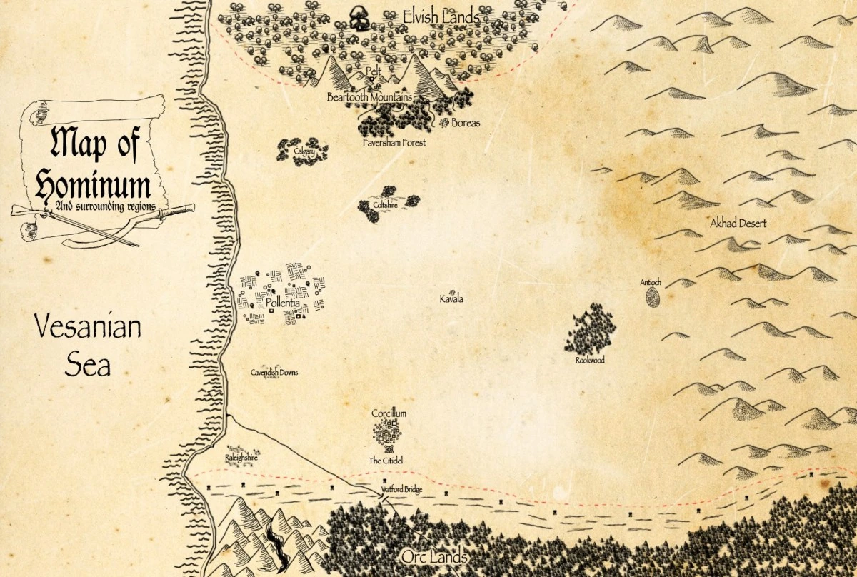 Image - Rough-map.jpg | Summoner: The Novice Wikia | FANDOM powered by ...