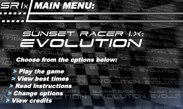 Sunset Racer 1.X: Evolution | Sunset Racer Wiki | Fandom