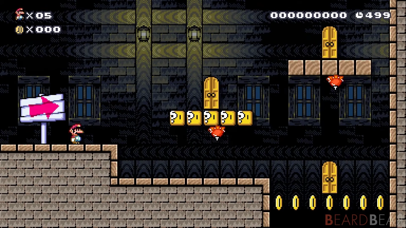 The Mystery of the Haunted Manor | Super Mario Maker 2 Wiki | Fandom