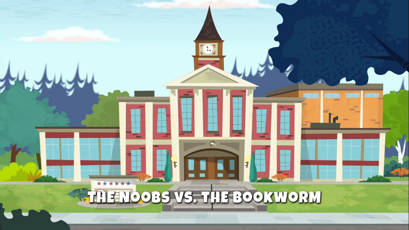 The Noobs vs. the Bookworm | Supernoobs Wiki | Fandom