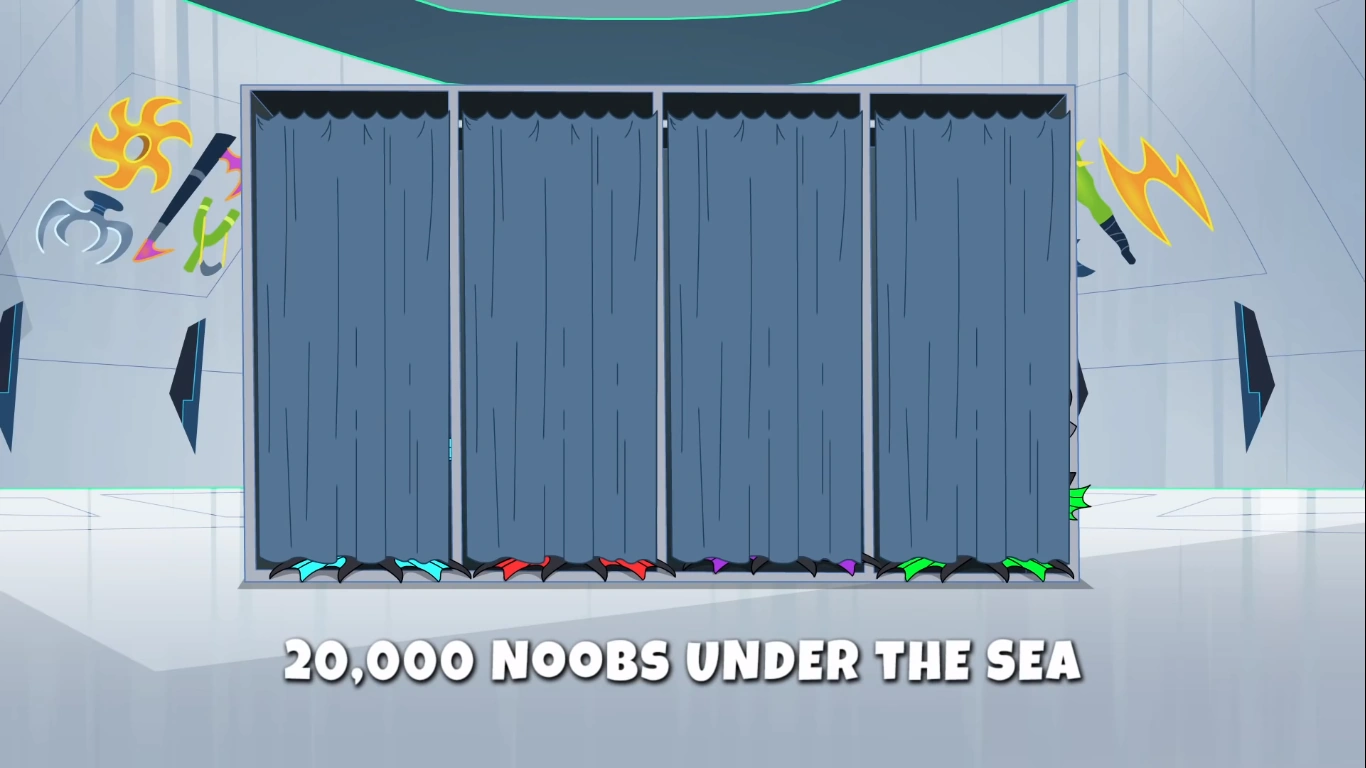 20,000 Noobs Under the Sea | Supernoobs Wiki | Fandom