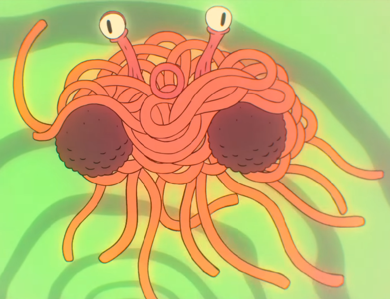 Flying Spaghetti Monster | Super Science Friends Wiki | Fandom
