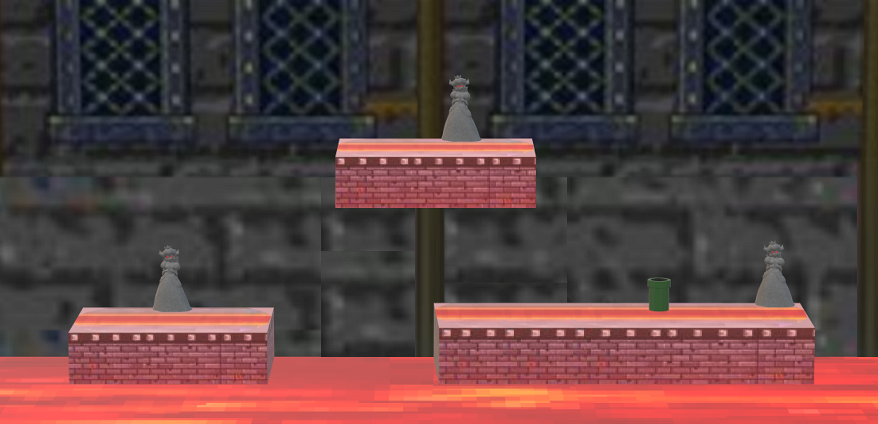 Bowsette Castle Super Smash Bros Lawl Toon Brother Location Wikia