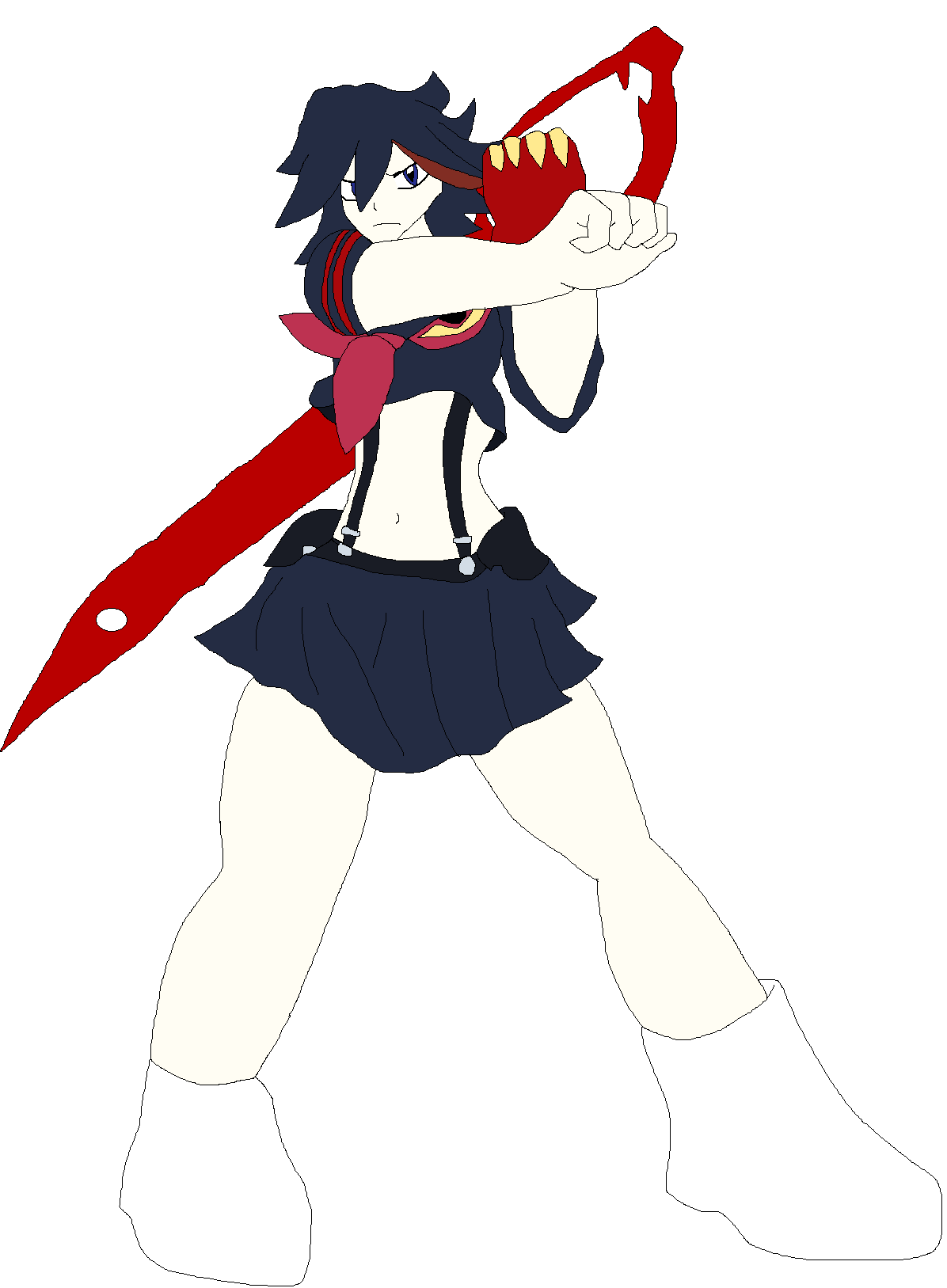 Ryuko Matoi (SSB17) | Super Smash Fanon Wikia | Fandom