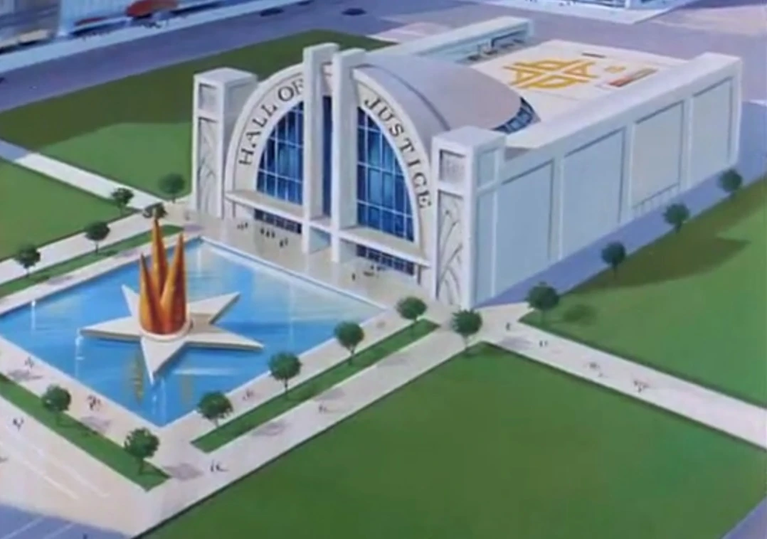 Image - Hall of Justice (Gulliver's Gigantic Goof).jpg | SuperFriends ...