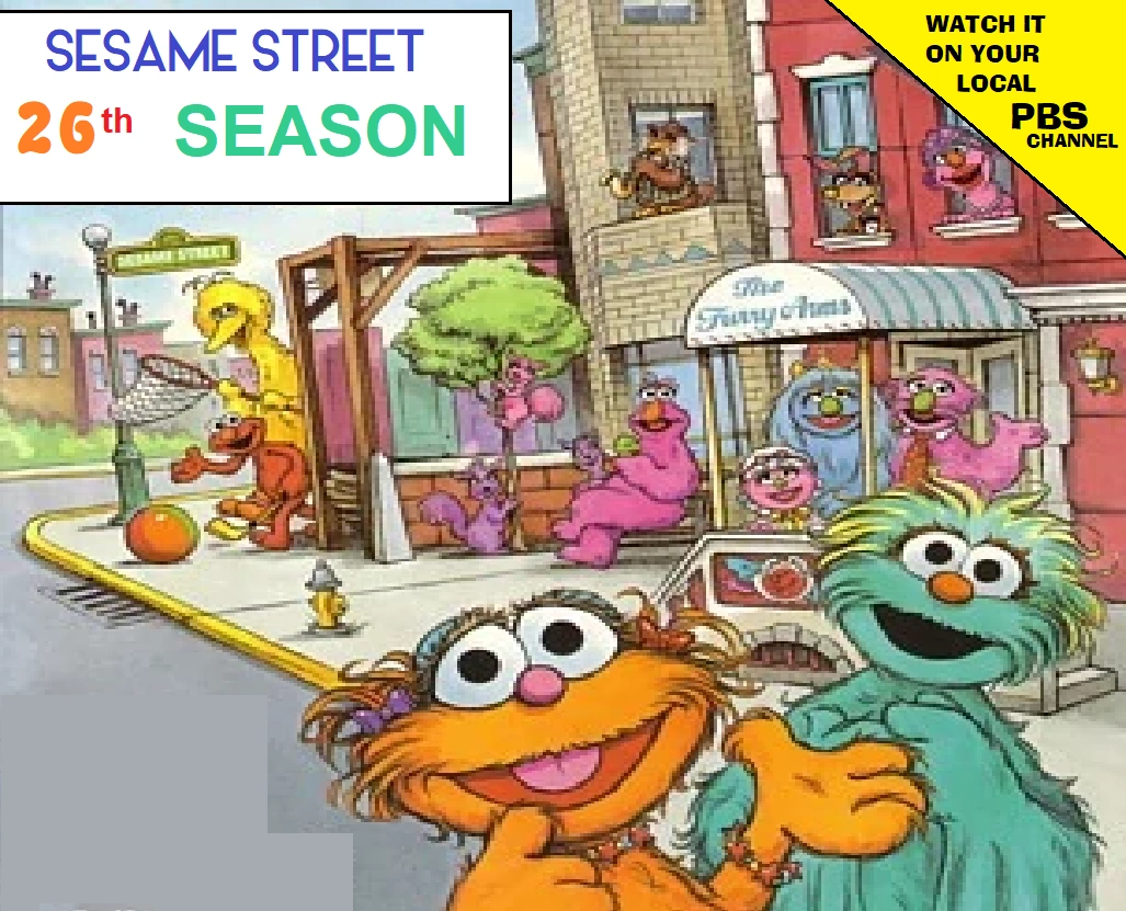 Sesame Street Season 26 (1994-1995) | SuperLogos Wiki | Fandom