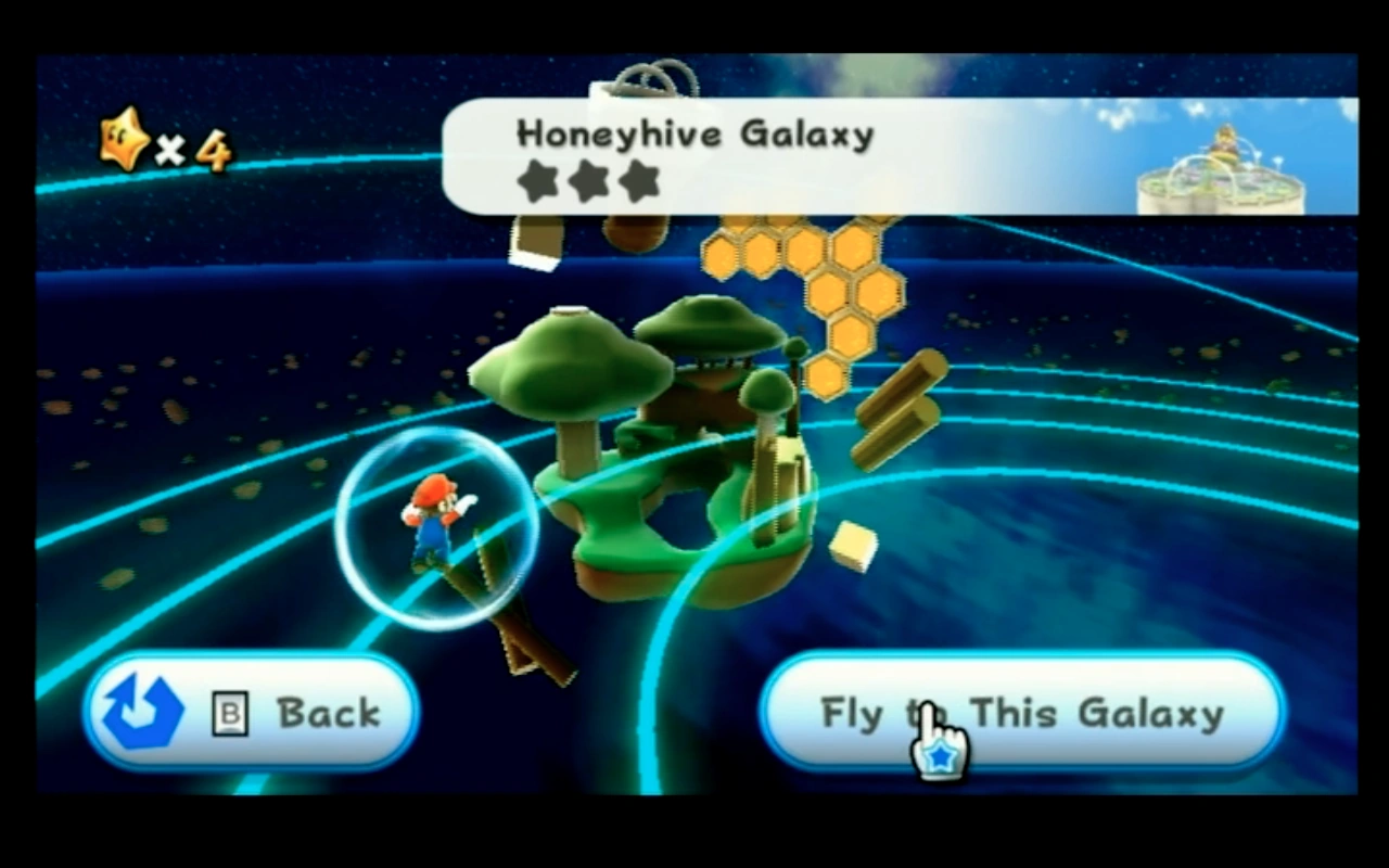 Honeyhive Galaxy | Super Mario Galaxy Wiki | Fandom