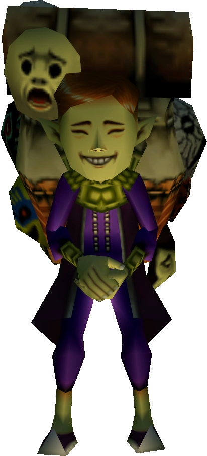 Happy Mask Salesman | SuperMarioGlitchy4 Wiki | Fandom