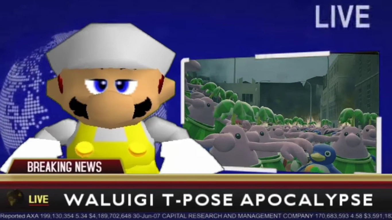 SMG4: Mario and the Waluigi Apocalypse/Gallery | SuperMarioGlitchy4 ...