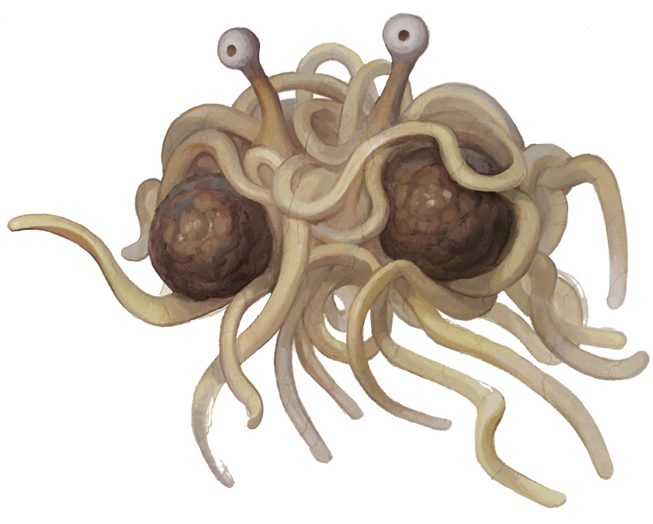 Flying Spaghetti Monster | SuperMarioGlitchy4 Wiki | Fandom