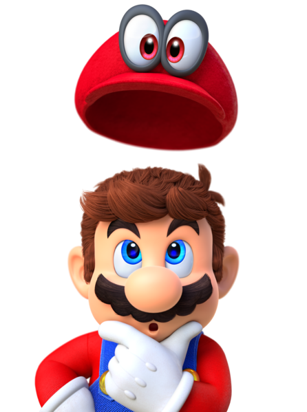 Immagine Mario E Cappy Artwork Super Mario Odyssey Png Mario Wiki