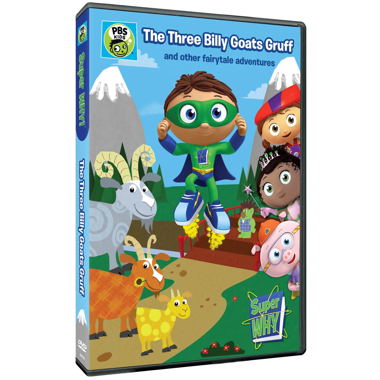 The Three Billy Goats Gruff (DVD) | Super Why! Wiki | Fandom