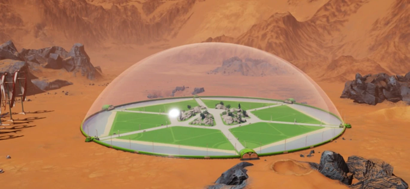 Geoscape Dome | Surviving Mars Wiki | Fandom