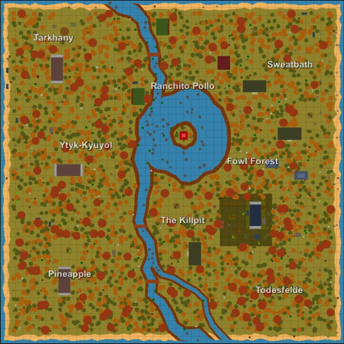 Woods Map | Surviv.io Wiki | Fandom