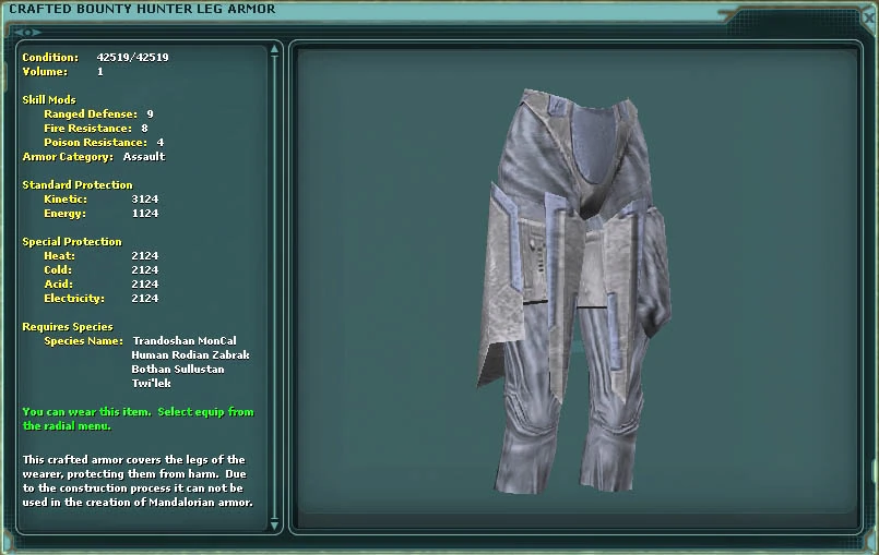 Bounty Hunter armor | SWG Legends Wikia | FANDOM powered by Wikia
