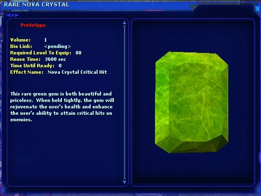 Rare Nova Crystal | SWG Wiki | Fandom