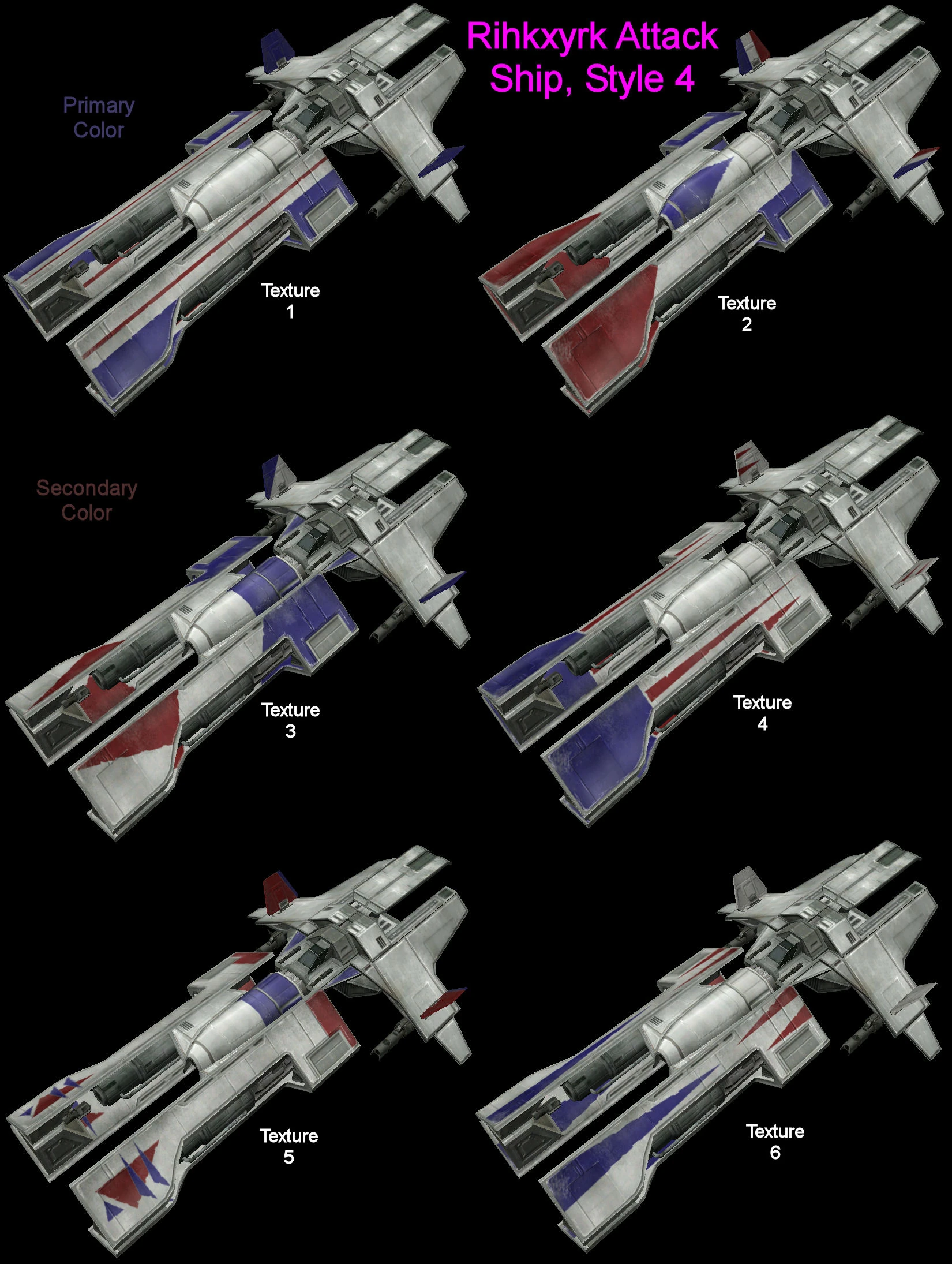 Rihkxyrk Attack Ship Chassis Blueprints Style 4 | SWG Wiki | FANDOM ...