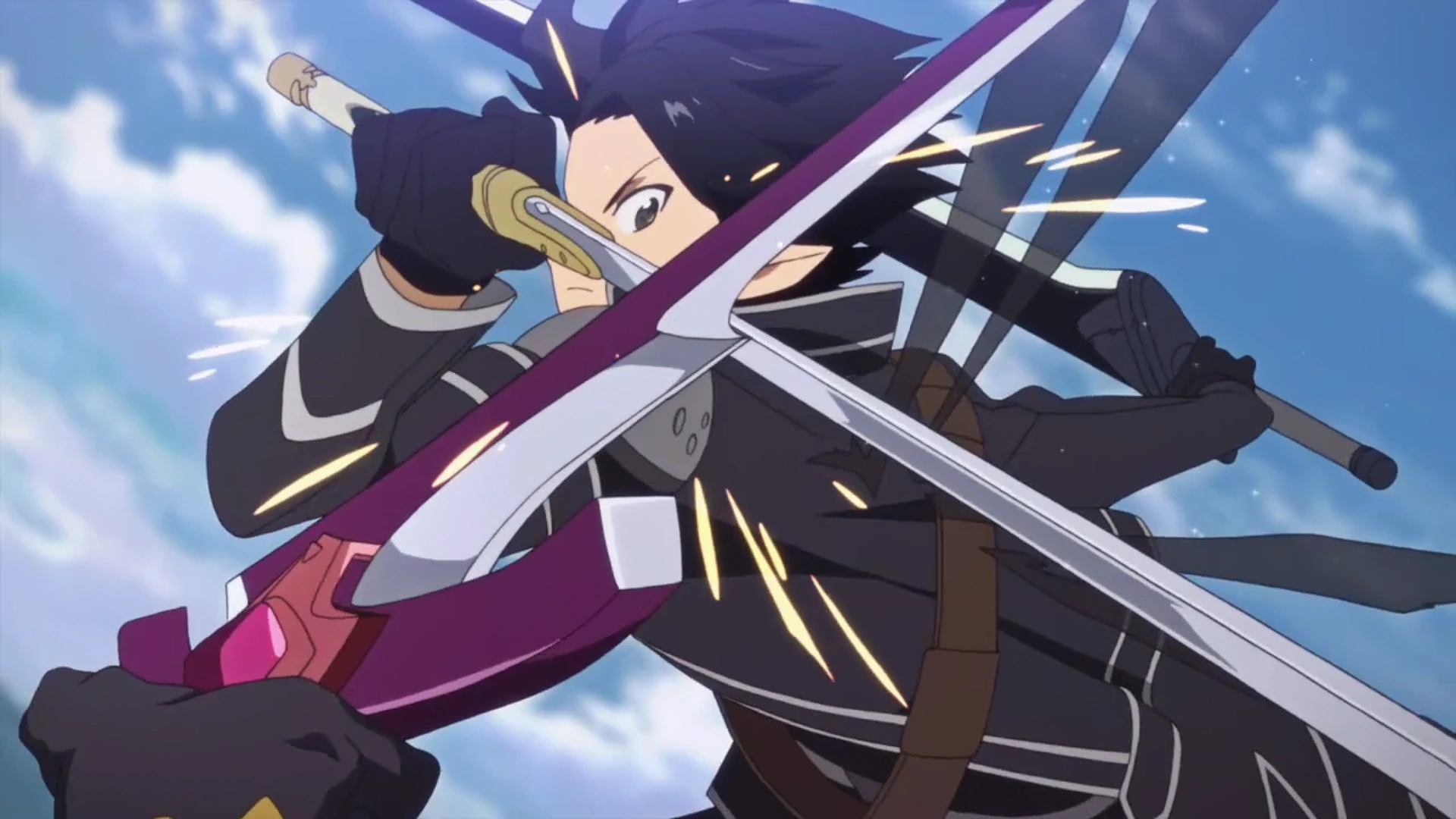 Image - Kirito blocking.png | Sword Art Online Wiki | FANDOM powered by ...