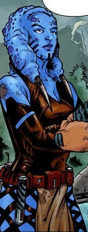 Unidentified female Chagrian Mandalorian Knight | Star Wars: The Old ...