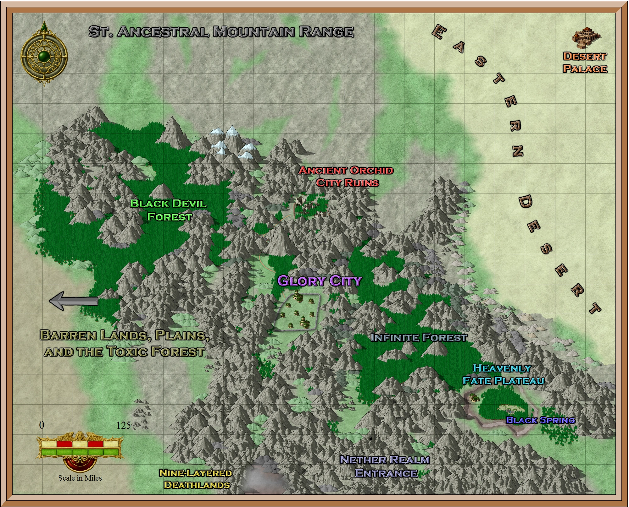 Map | Tales of Demons and Gods Wikia | Fandom