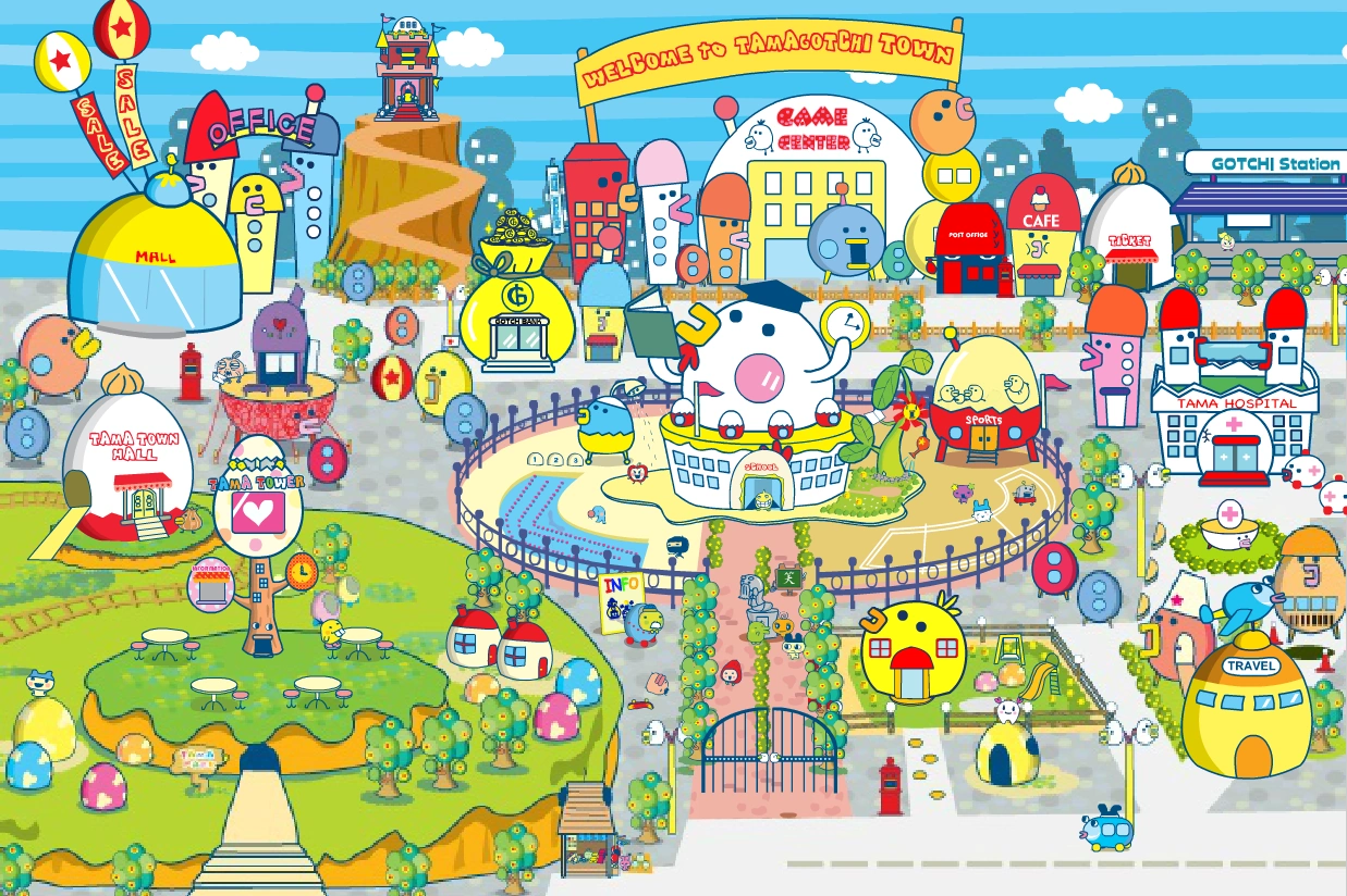 TamaTown | Tamagotchi Wiki | Fandom