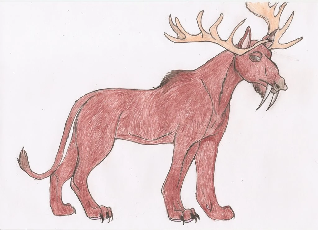 Saber-toothed Moose Lion | TapZooAnimals Wiki | Fandom