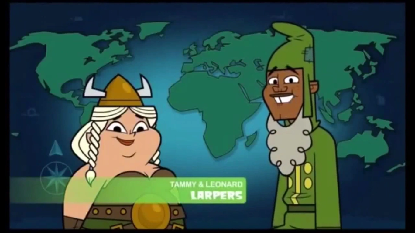 Leonard and Tammy | Total Drama: The Ridonculous Race Wiki | Fandom