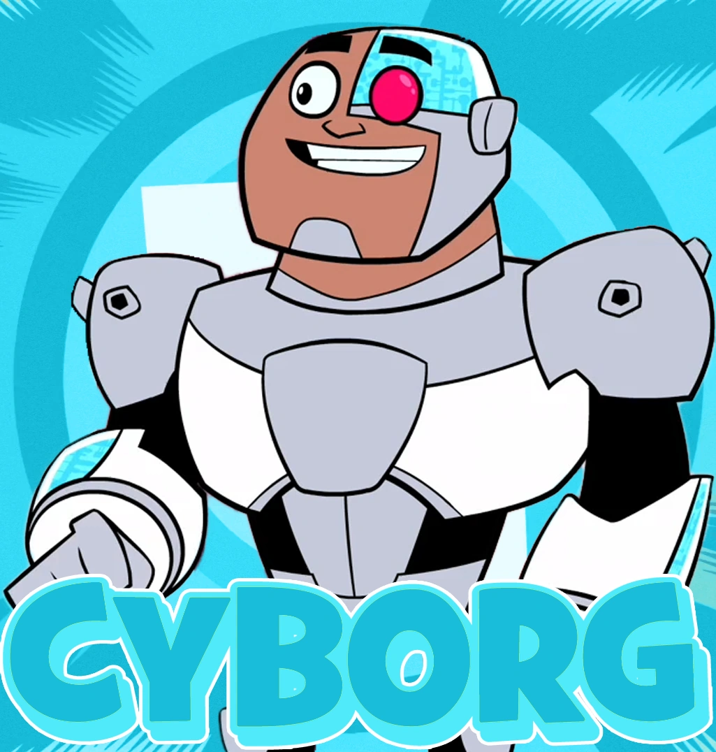 Image - Cyborg character card.png | Teen Titans Go! Wiki | FANDOM ...