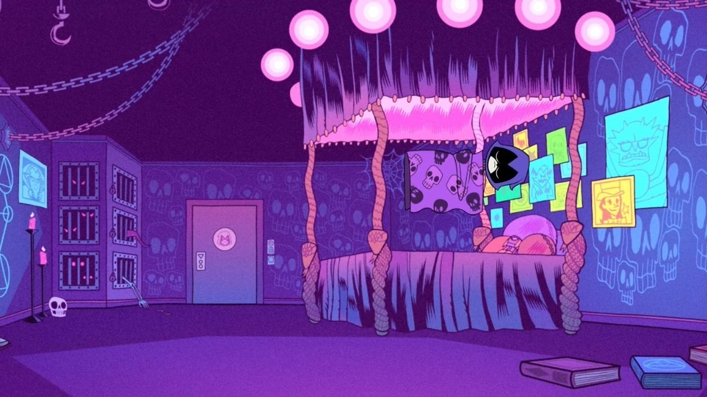 Image - Raven's bedroom (1).jpg | Teen Titans Go! Wiki | FANDOM powered ...