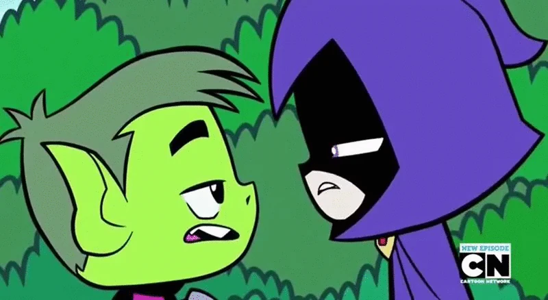 Image - Beast Boy & Raven Kissing.gif | Teen Titans Go! Wiki | FANDOM powered by Wikia