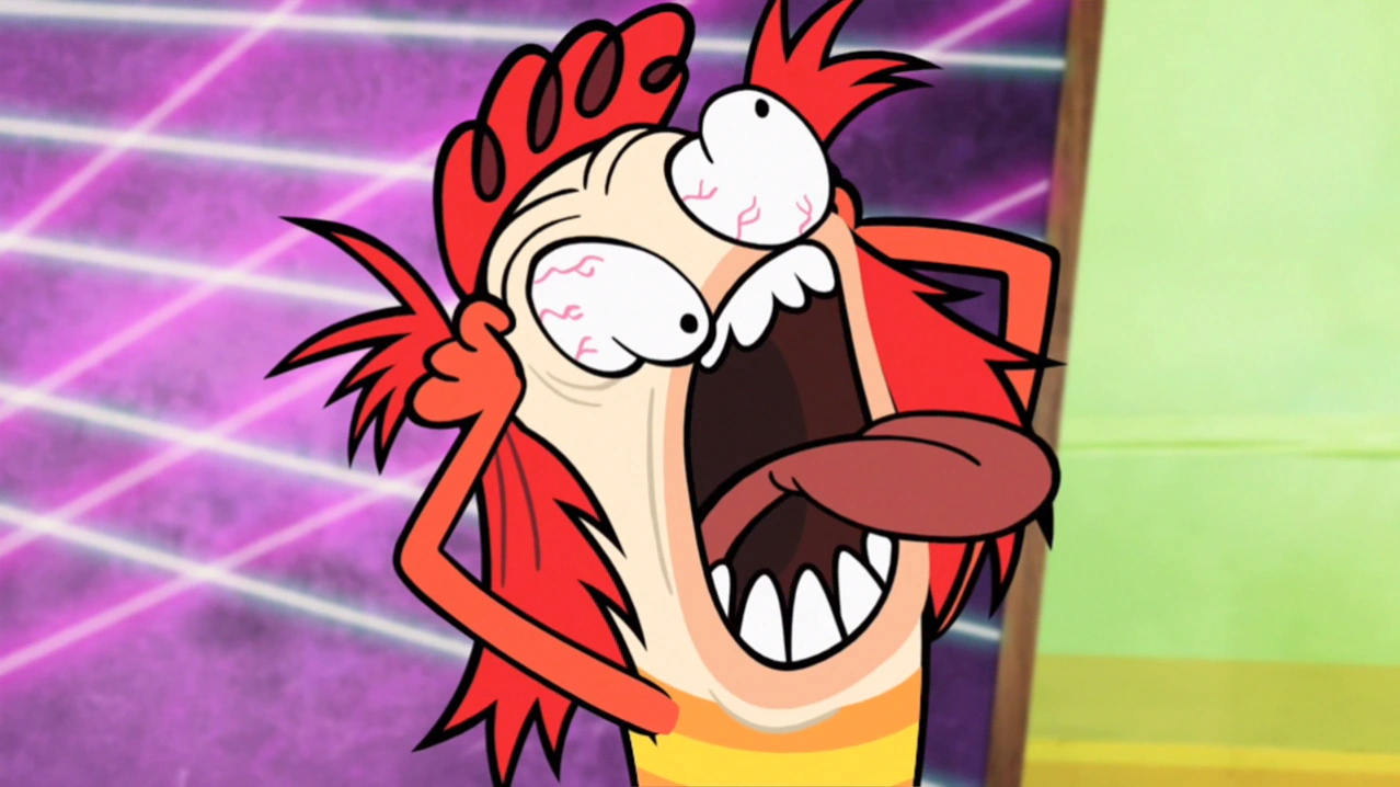 Image - Fish Hooks Bea starts panicking.PNG | Teen Titans Go! Wiki ...