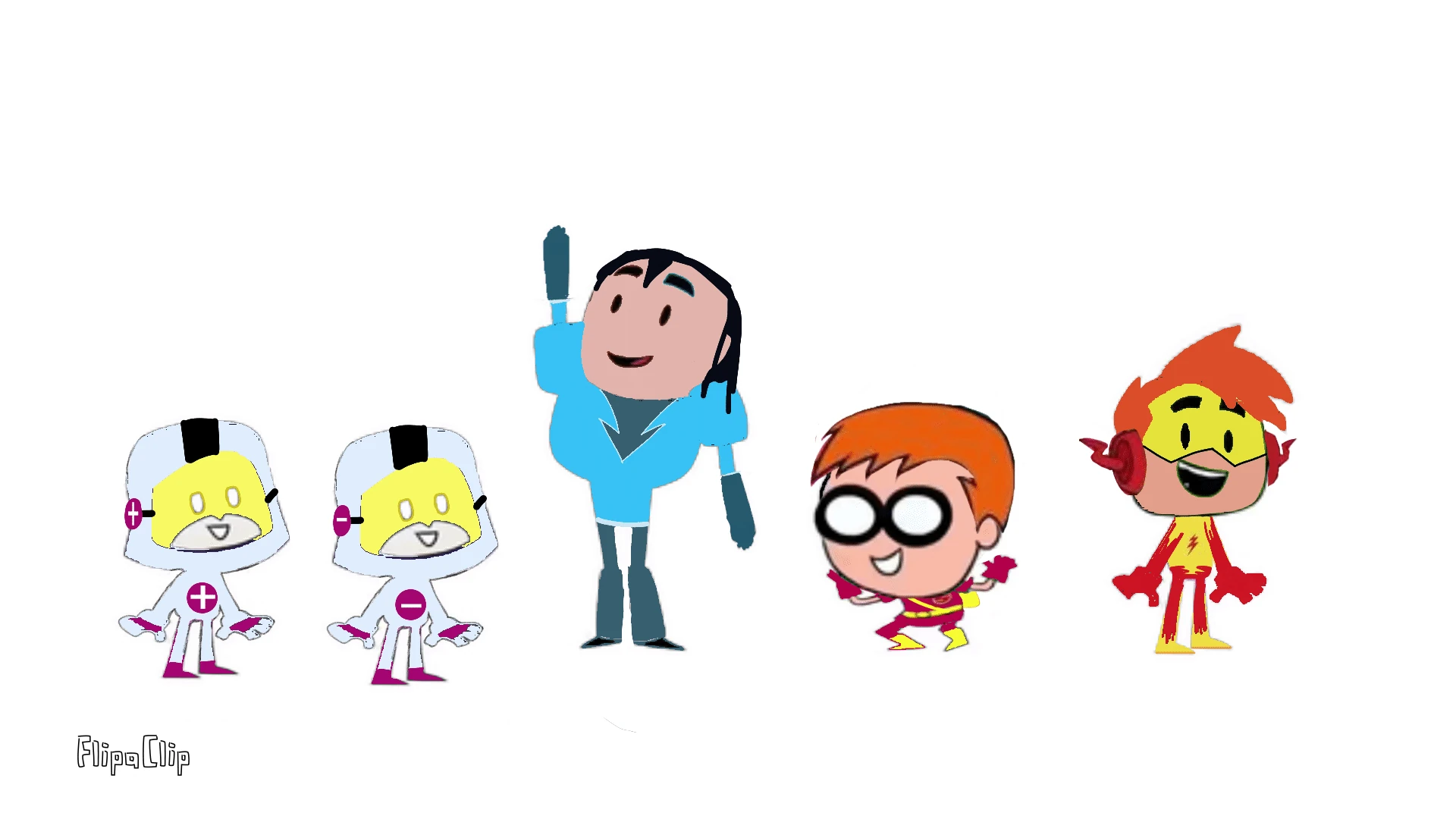 Chibi Teen Titans