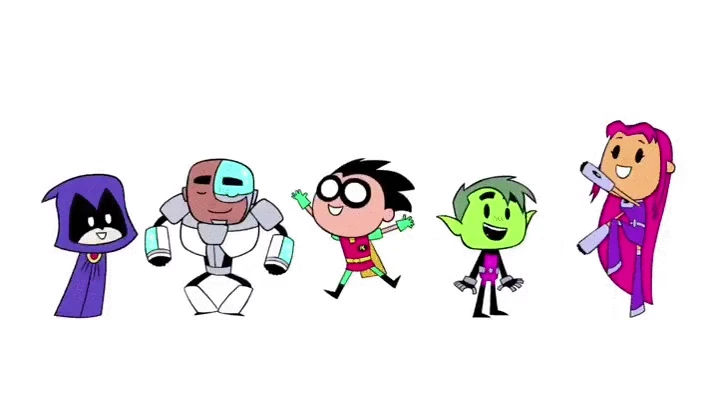 Image - Teen Titans Go chibi version.gif | Teen Titans Go! Wiki ...