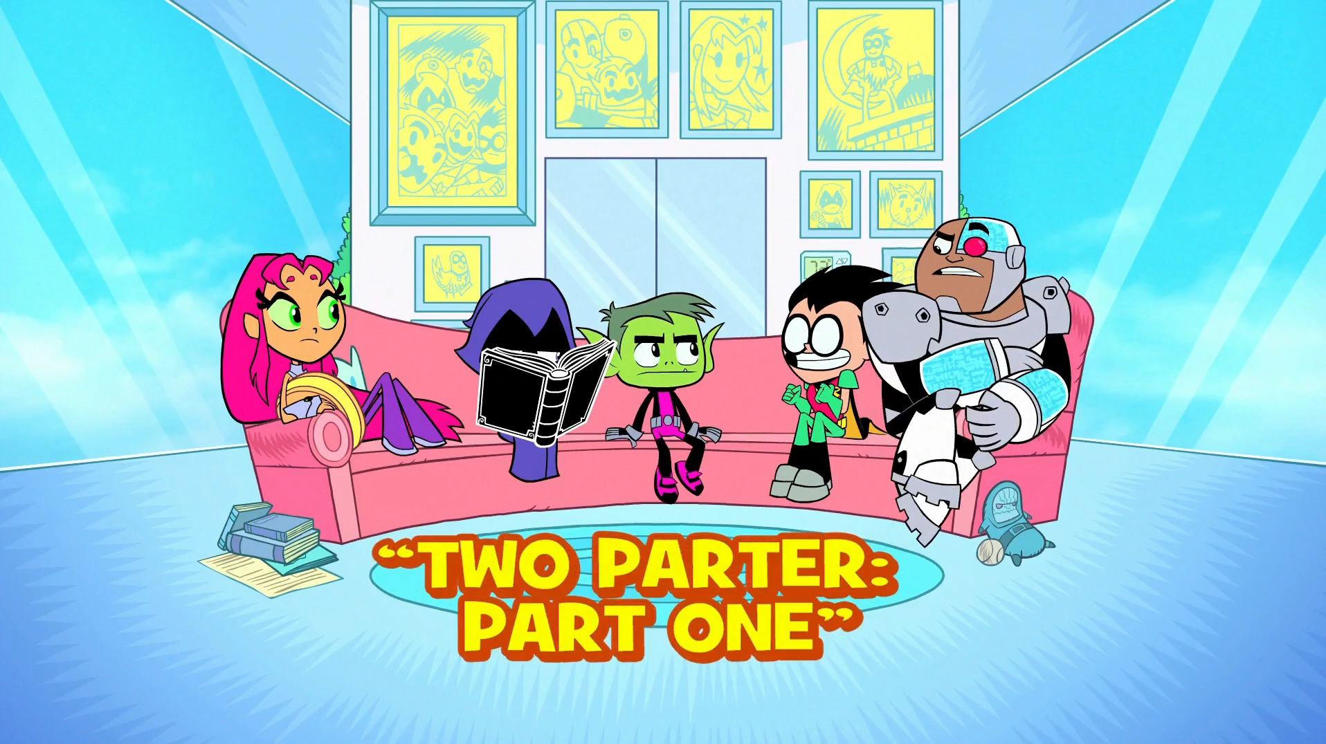 Two Parter | Teen Titans Go! Wiki | Fandom